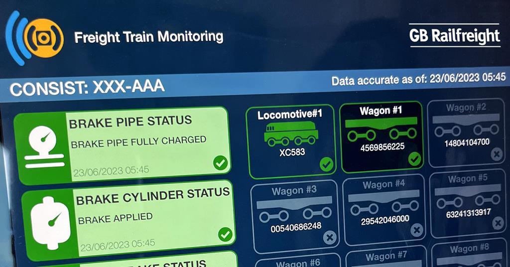 Freight operator trials brake monitoring technology | Rail Business UK ...