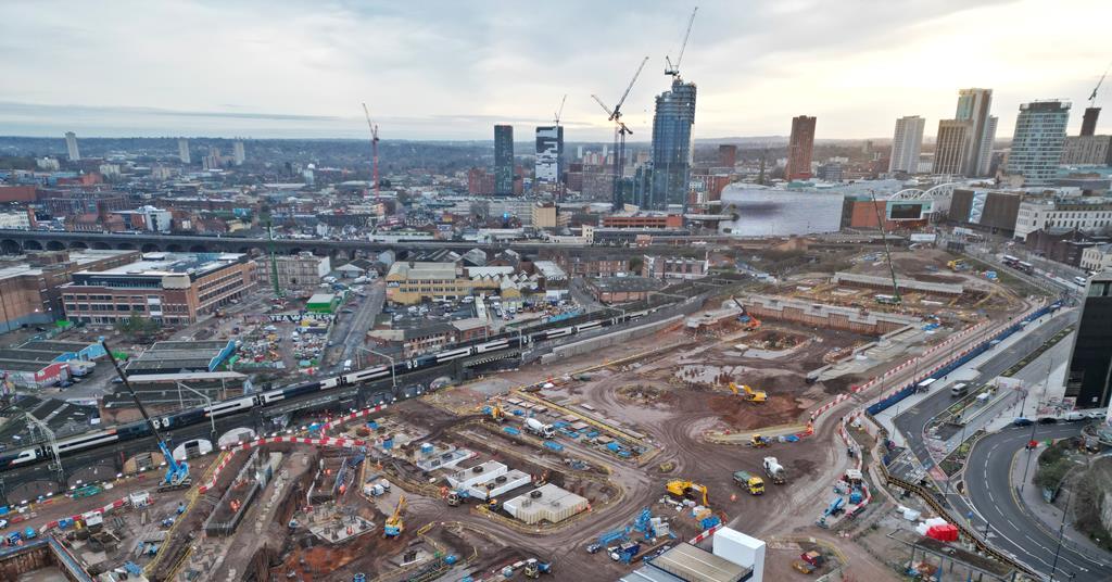 HS2 contractor prepares to complete Birmingham’s ‘Bellingham Bridge ...