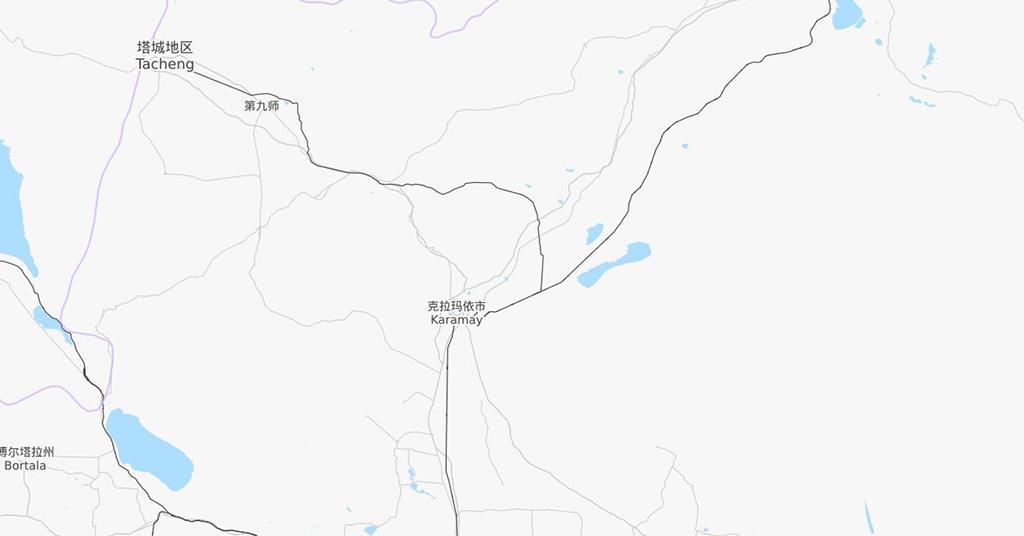 Karamay – Tacheng railway opens | News | Railway Gazette International