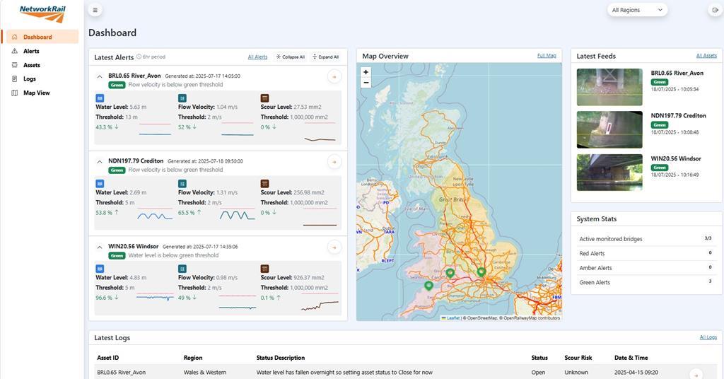 Network Rail trials real-time scour monitoring technology to reduce £ ...