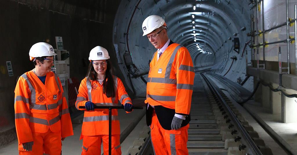 Crossrail tracklaying complete | Metro Report International | Railway ...