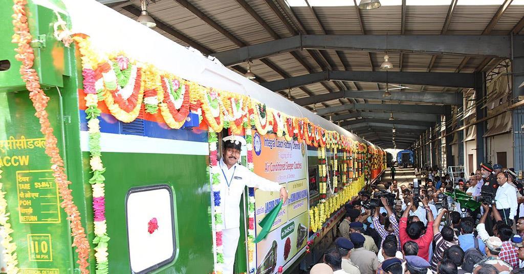 ICF rolls out troop cars | News | Railway Gazette International