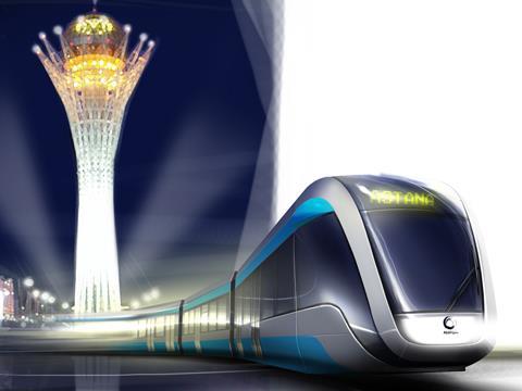 President launches construction of Astana light rail line | News ...