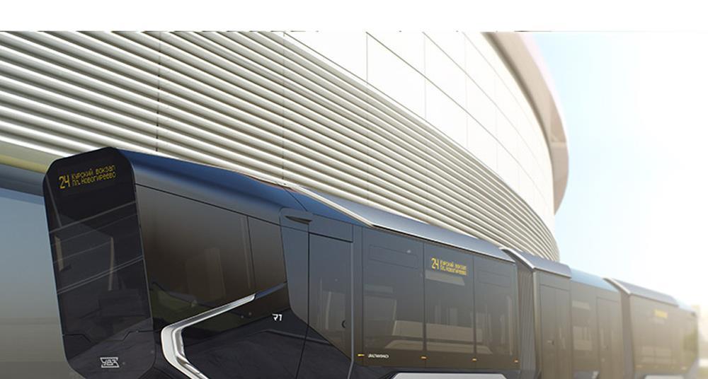 Russia One tram prototype revealed | News | Railway Gazette International