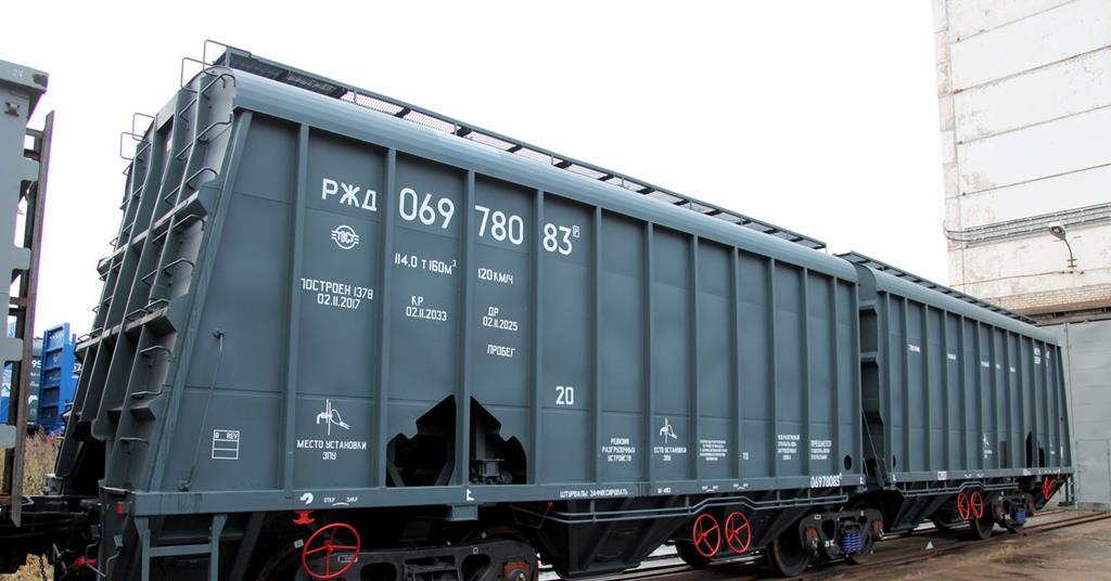 Articulated hopper wagons certified | News | Railway Gazette International