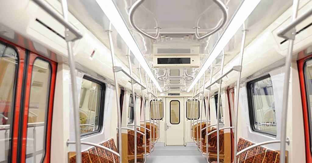 St Petersburg metro car unveiled | News | Railway Gazette International