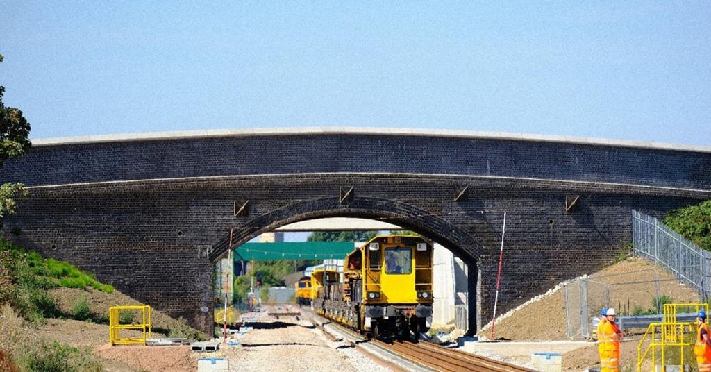Long welded rail train reactivated for East West Rail tracklaying ...
