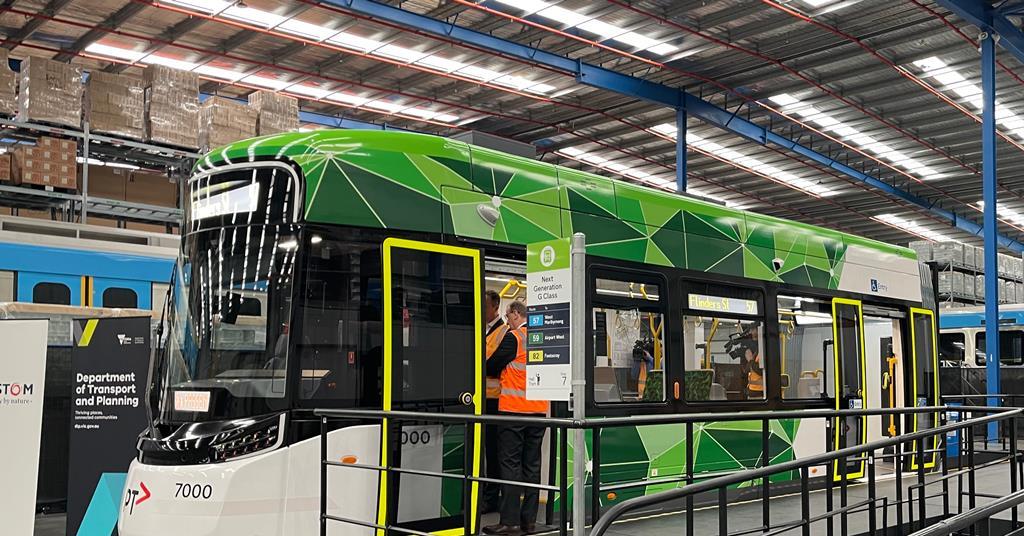 Melbourne G Class Tram Mocked Up For Testing Metro Report International Railway Gazette
