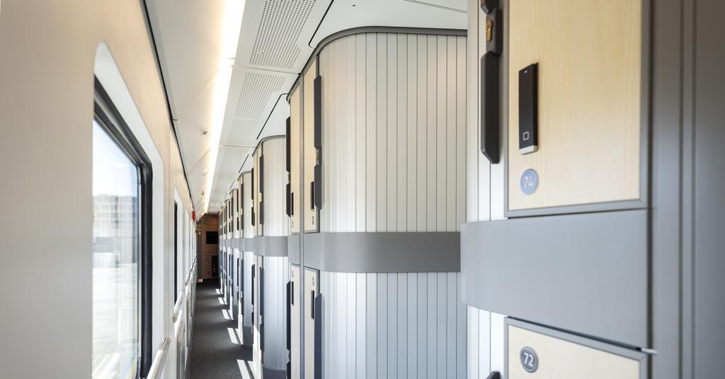 Next-generation Nightjet night train coach interiors unveiled | News ...