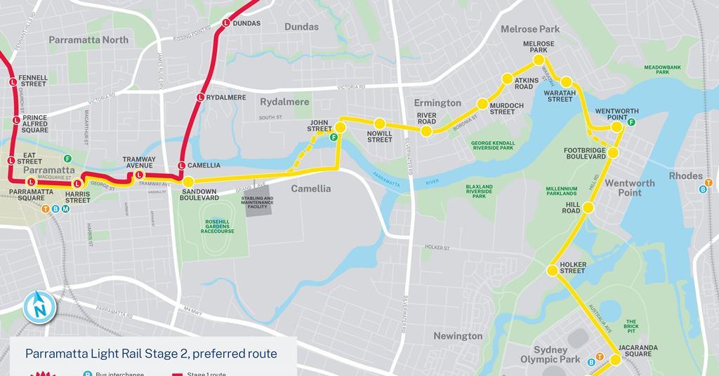 NSW commits to Parramatta Light Rail Stage 2 | Metro Report ...