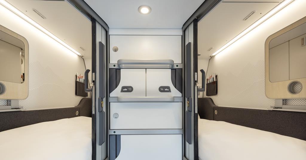 Next-generation Nightjet night train coach interiors unveiled | News ...