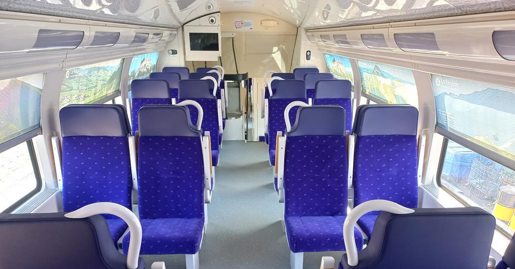 Double-deck EMU refurbishment completed | News | Railway Gazette ...