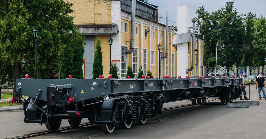 Container wagon designed to offer seven day China – Europe transit time ...