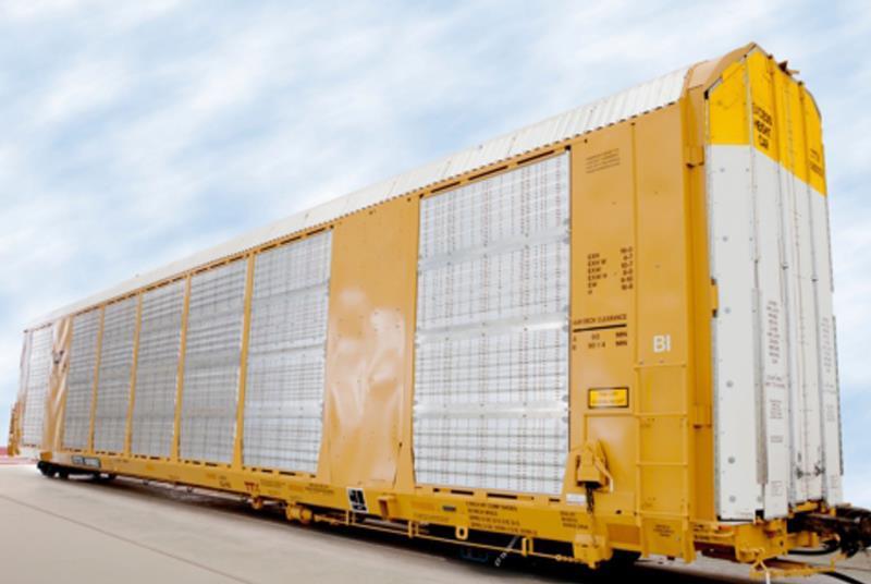 Convertible multi-deck automotive wagon launched | News | Railway Gazette International