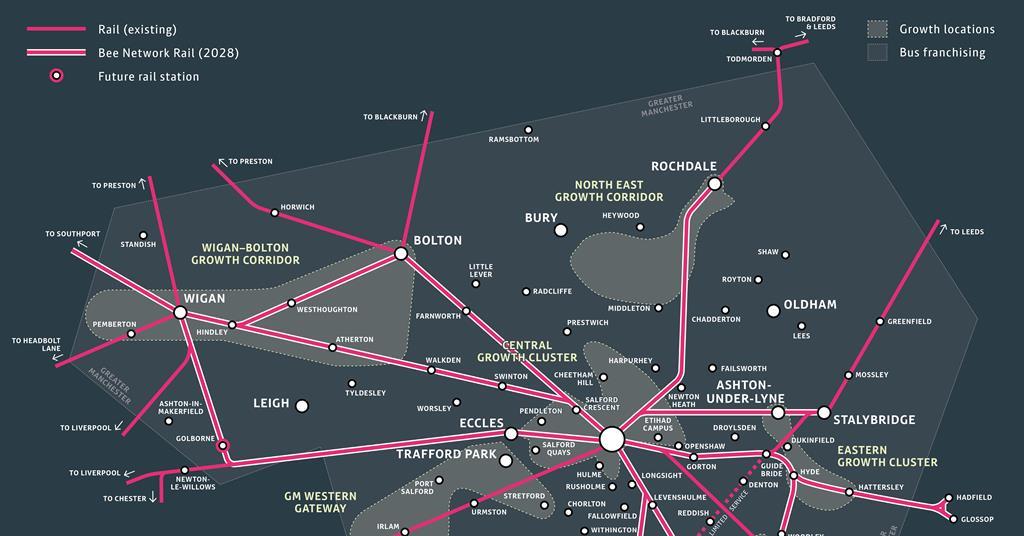 Rail and tram-train in Manchester’s Bee Network expansion plans | Rail ...
