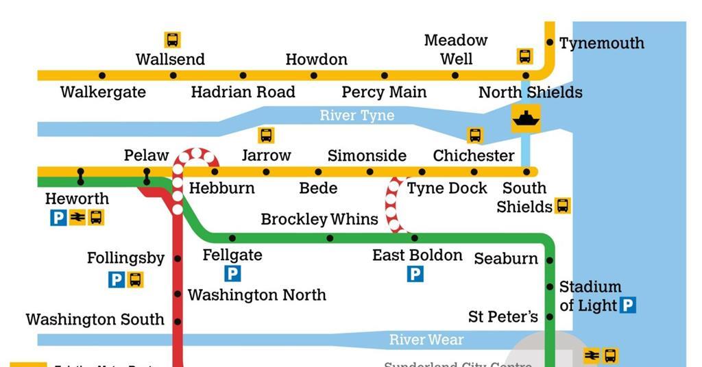 Tyne & Wear Metro extension study commissioned | Metro Report ...
