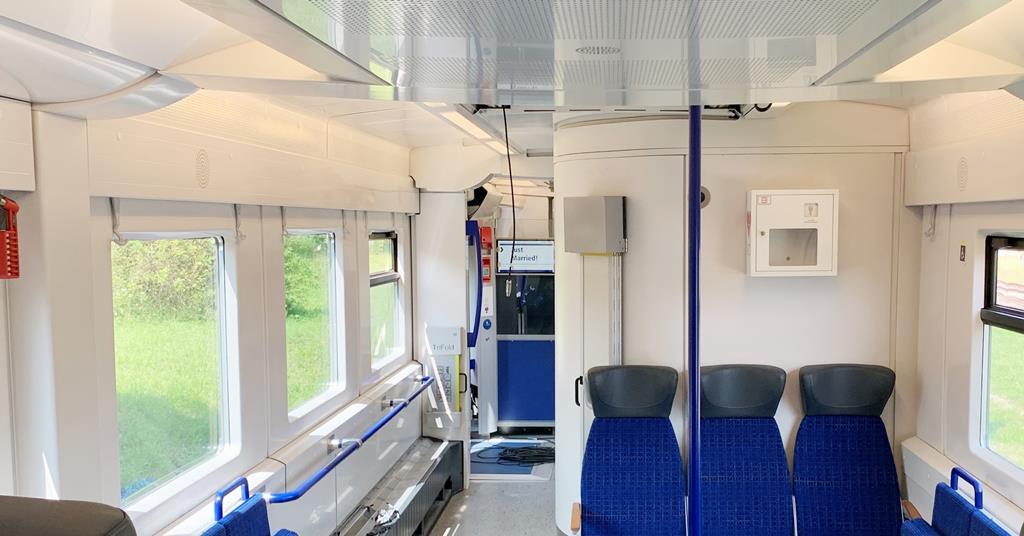 Prototype refurbished Coradia Continental EMU rolled out | News ...