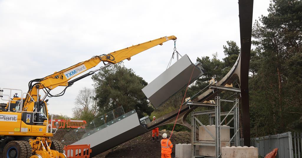 Prototype modular footbridge unveiled | Rail Business UK | Railway ...