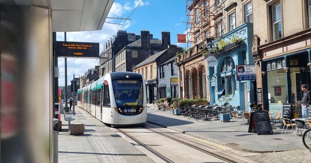 Edinburgh tramway extension to Newhaven opens | Metro Report International | Railway Gazette ...