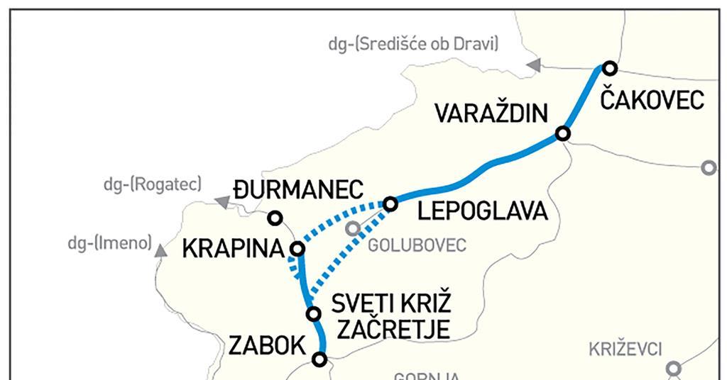 Croatian connecting line feasibility study | News | Railway Gazette ...