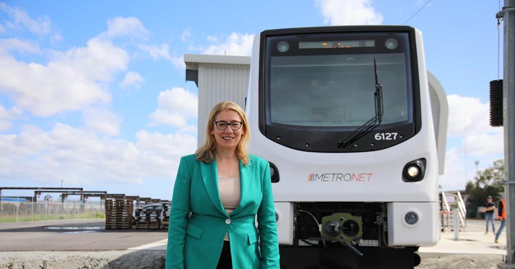 C-Series EMU on test in Perth | News | Railway Gazette International