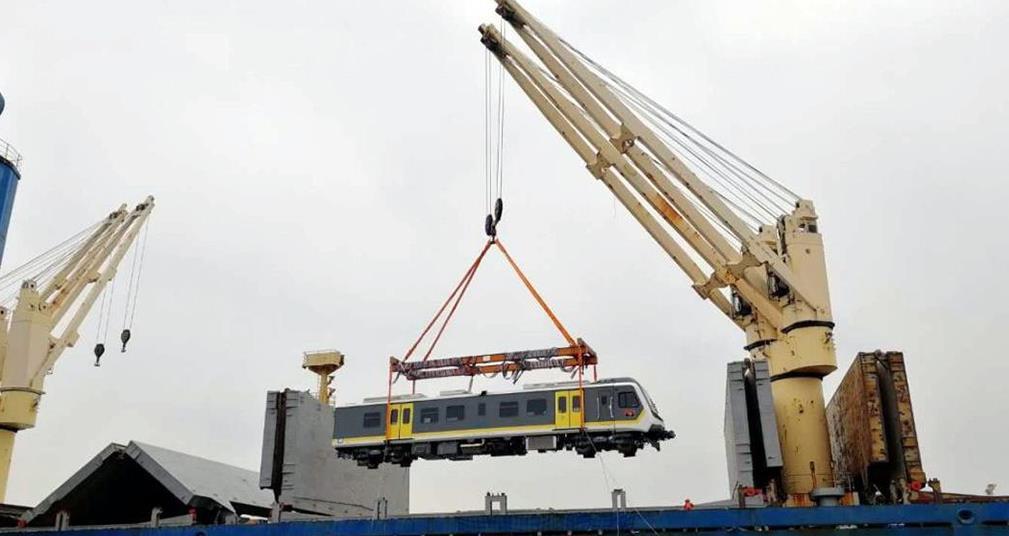 CRRC delivers DMUs to Angola | News | Railway Gazette International
