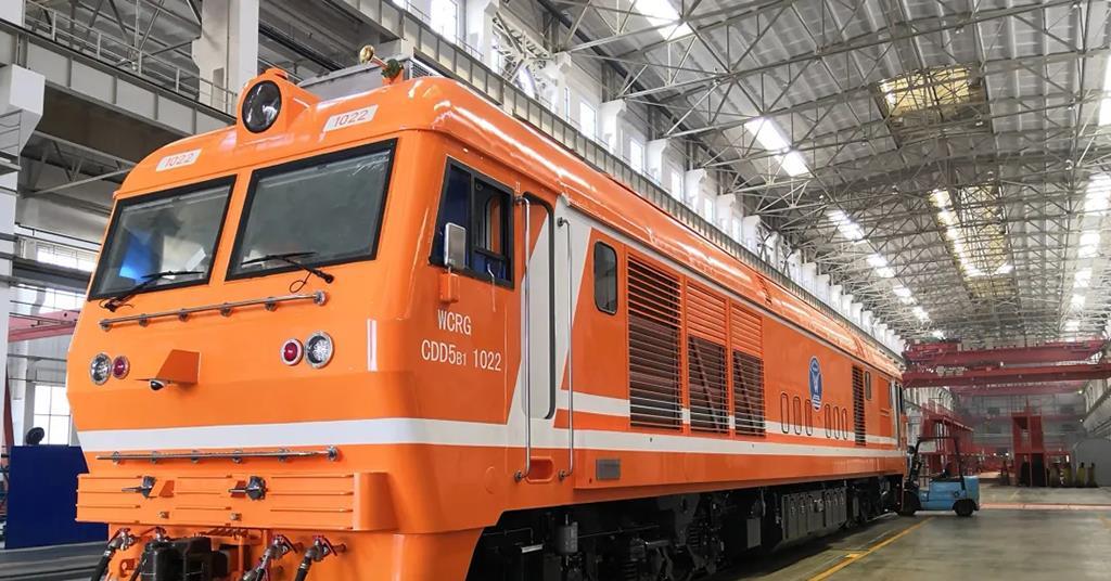 Locomotive for Guinea rolled out | News | Railway Gazette International