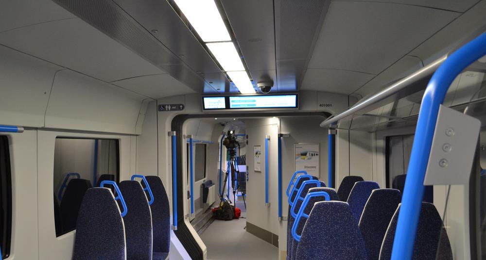 New Thameslink Class 700 train mock-up on show to public | News ...