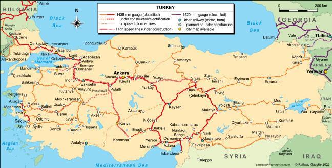 Ankara – Istanbul ‘super high speed’ line proposed | News | Railway ...