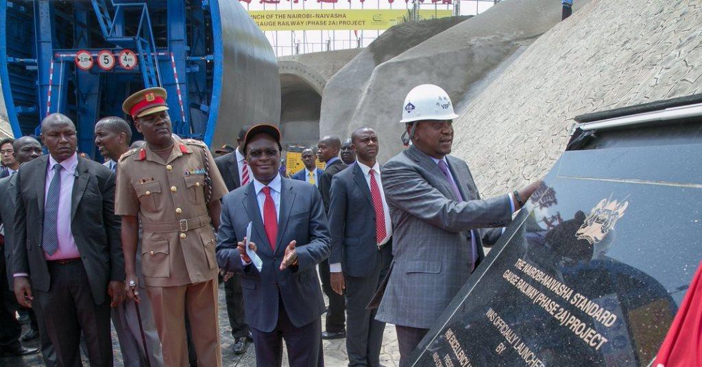 Kenyan President launches SGR Phase 2A construction | News | Railway ...