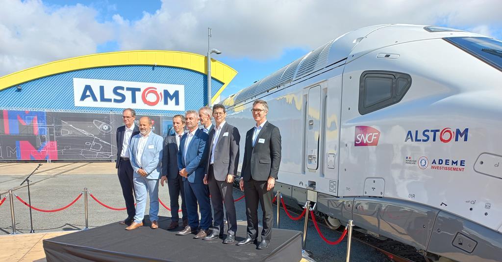 First TGV M unveiled by Alstom and SNCF | News | Railway Gazette ...
