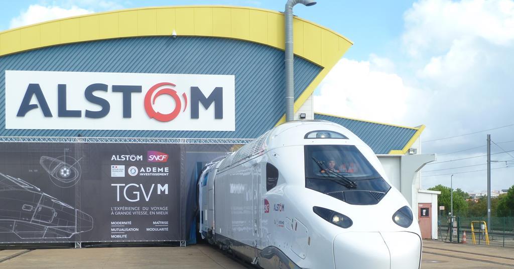 First TGV M unveiled by Alstom and SNCF | News | Railway Gazette ...
