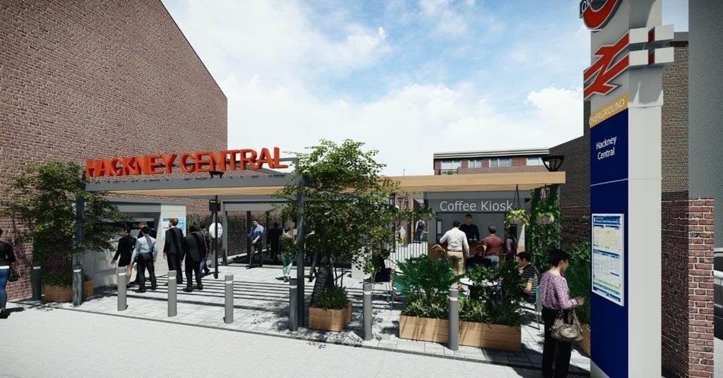 Hackney Central station expansion underway | Rail Business UK | Railway ...