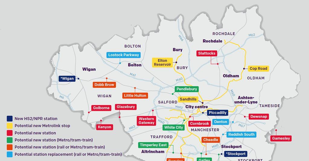 Greater Manchester rail masterplan launched | Rail Business UK ...