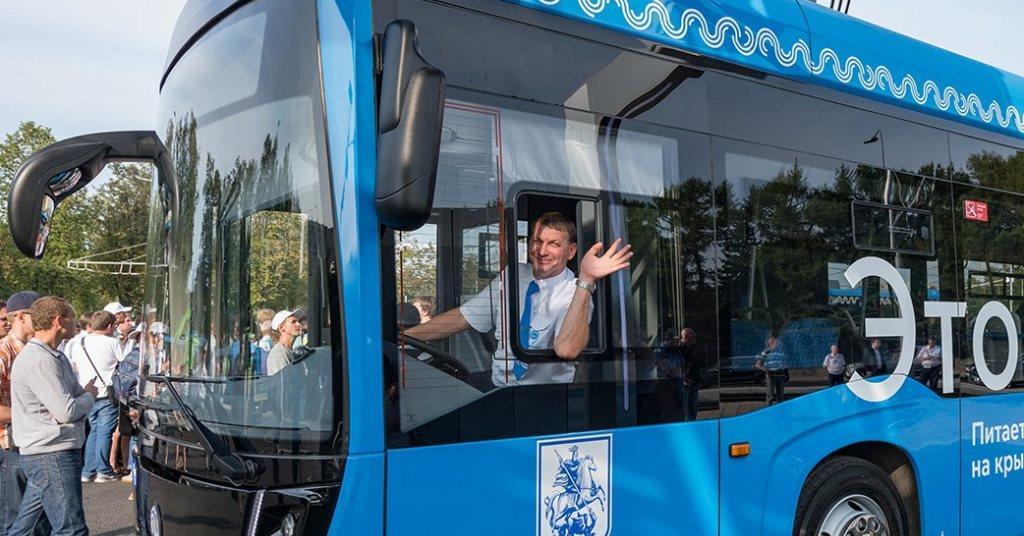 Battery buses inaugurated in Moscow | News | Railway Gazette International