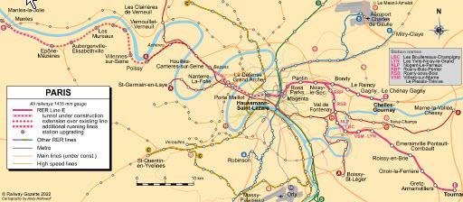 Rebuilt future western terminus of Paris RER Line E unveiled | News ...