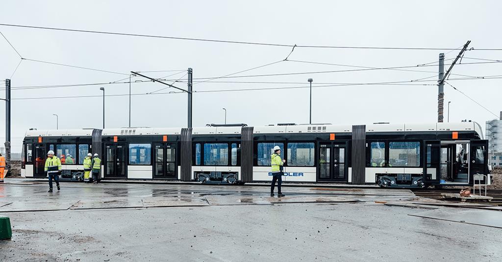 Odense Letbane takes delivery of its first tram | Metro Report ...