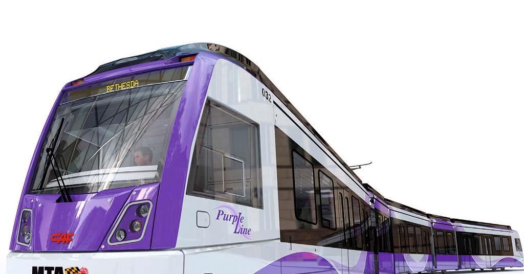 CAF awarded Maryland Purple Line LRV contract | News | Railway Gazette International