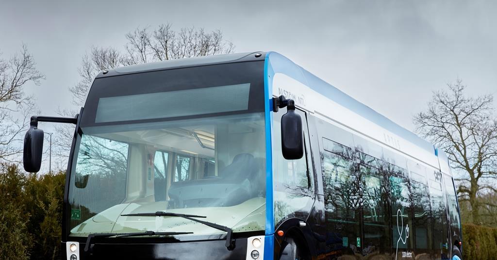 Alstom and NTL launch Aptis electric bus prototype | Metro Report ...