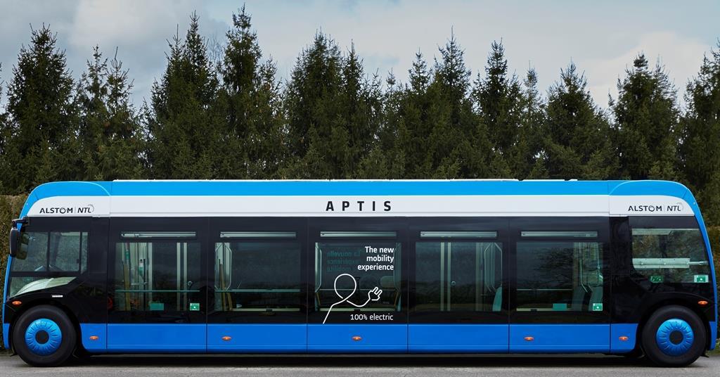 Alstom and NTL launch Aptis electric bus prototype | Metro Report ...