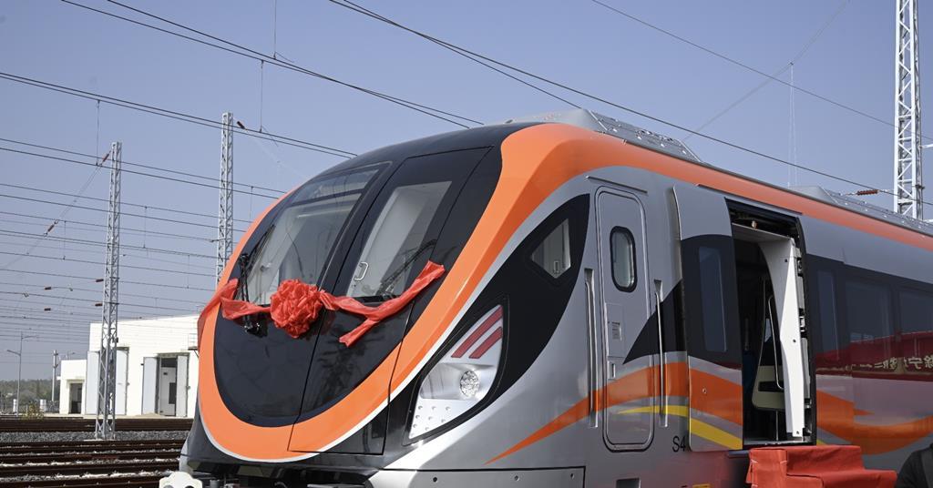 Orange Phoenix EMU unveiled | News | Railway Gazette International