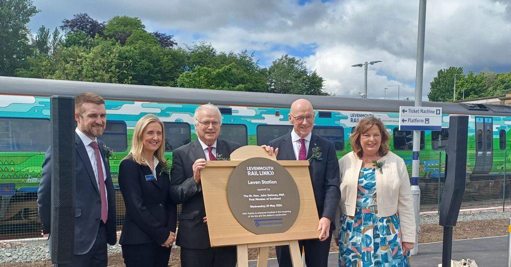Levenmouth rail link officially opened | Rail Business UK | Railway ... Levenmouth rail link officially opened | Rail Business UK | Railway ...