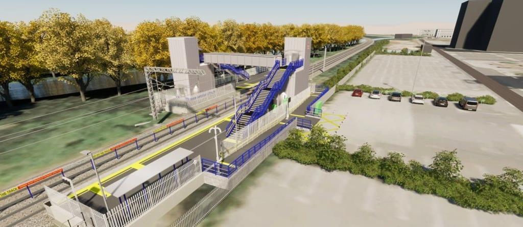 Construction of tram-train stop gets underway | Metro Report ...