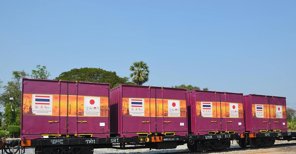 State Railway of Thailand tests small containers | News | Railway ...