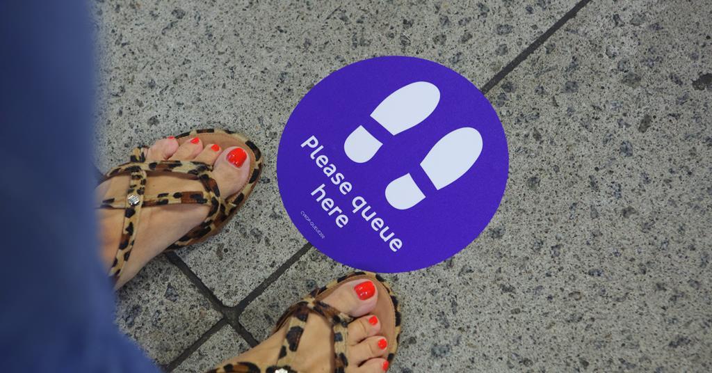 Social distancing measures in place as Transport for London increases ...