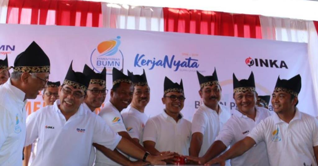 PT Inka breaks ground at site of rolling stock factory | News | Railway ...