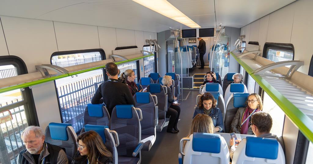 Arrow commuter service launched in California | News | Railway Gazette ...