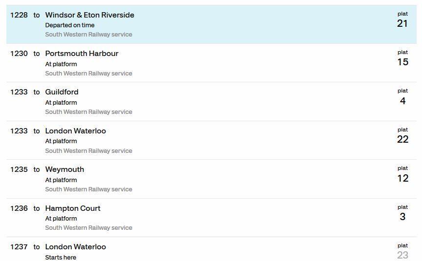 Passenger information: Is my train on time? | In depth | Railway ...