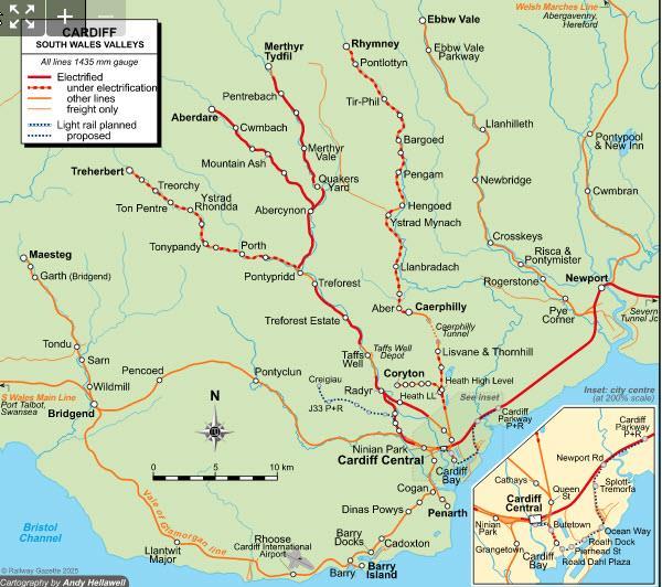 UK: Upgrading and electrification of the Welsh Valley Lines around ...