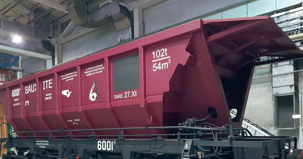 United Wagon delivers wagons to Guinea | News | Railway Gazette ...